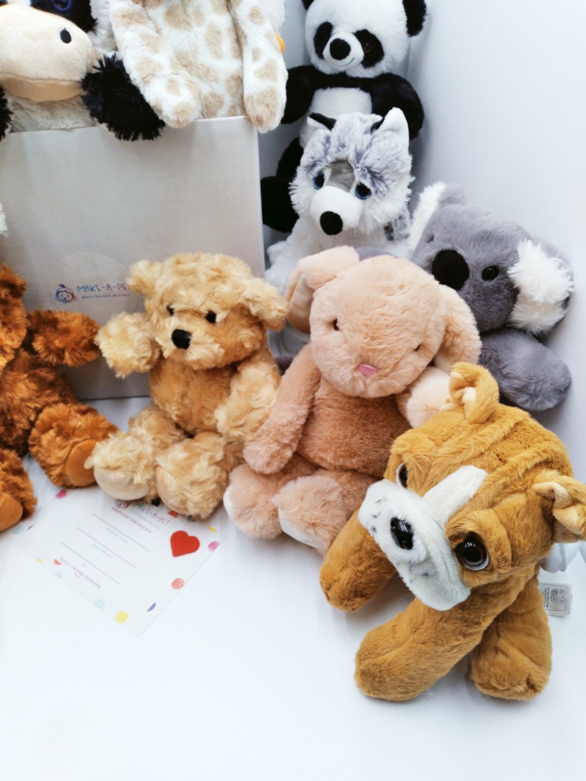 Stuffable Plush Animals Kit