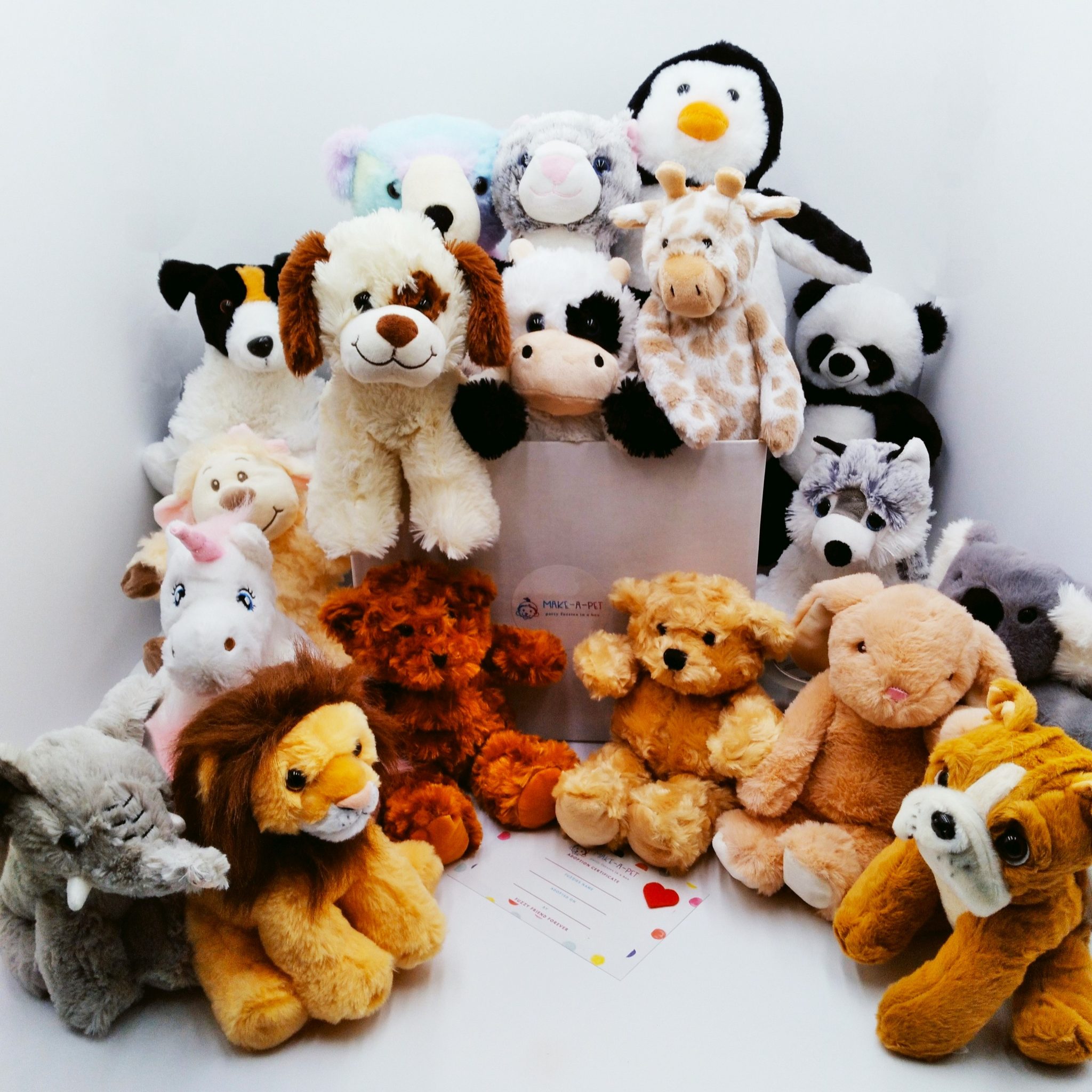 Stuffable Plush Animals Kit