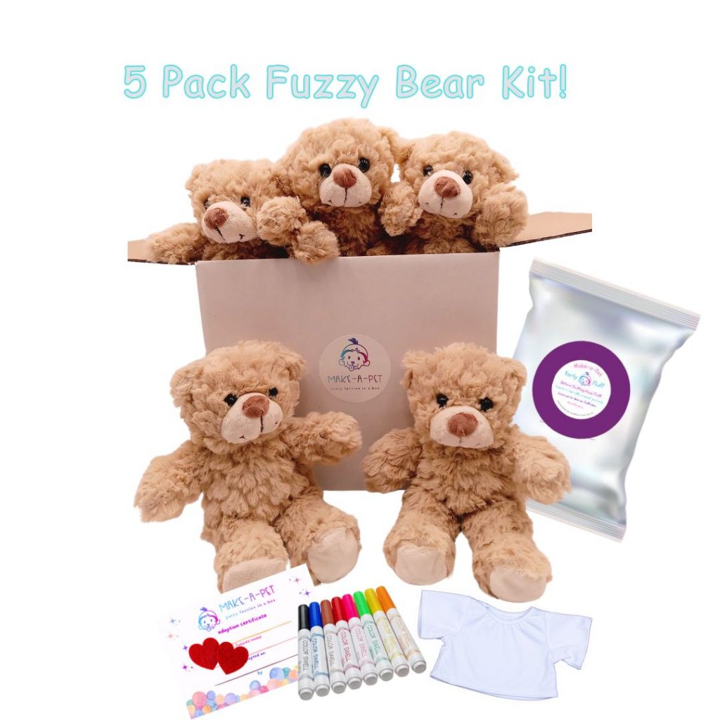 Unstuffed Plush Animal Kits
