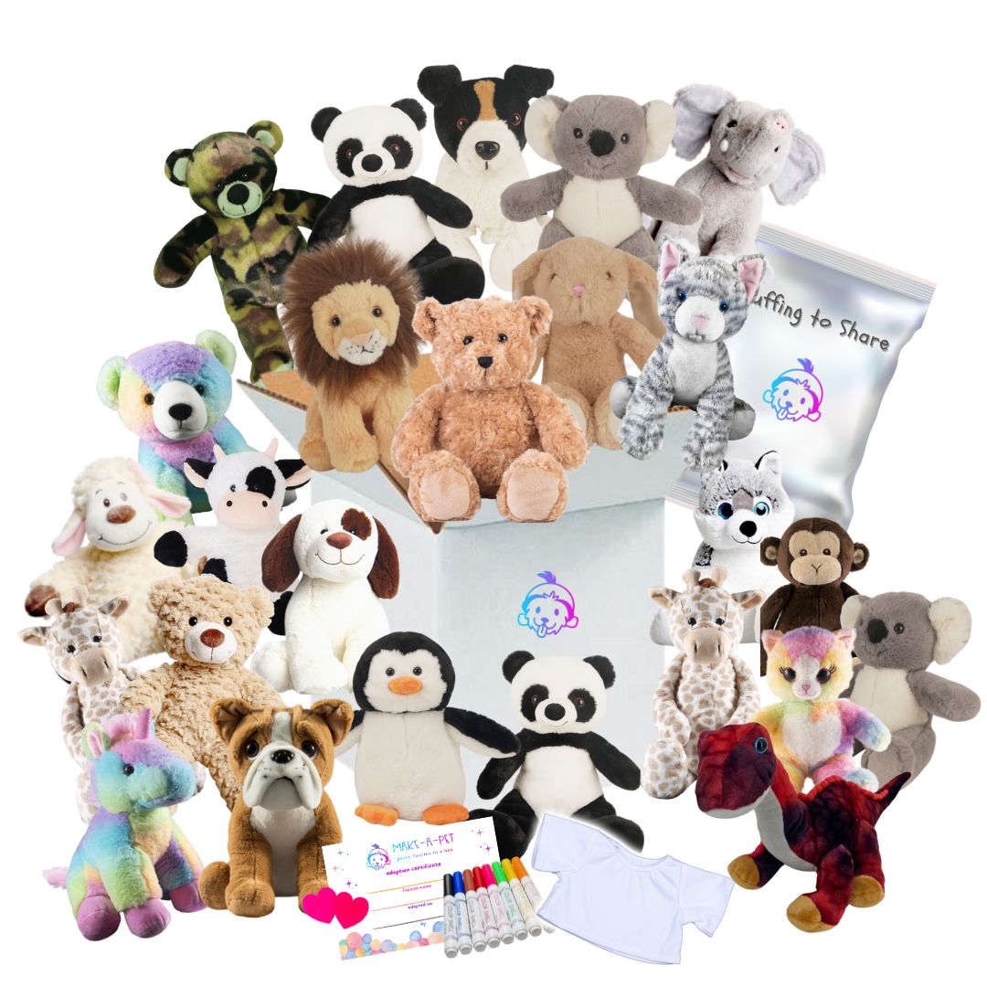 Unstuffed Plush Animal Kits